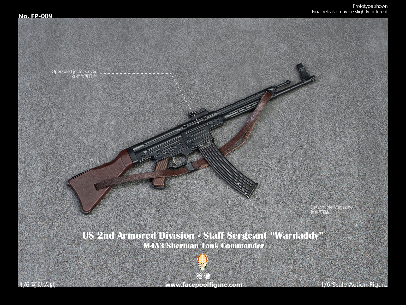 FP009 US 2nd Armored Division – Staff Sergeant Sherman Tank Commander ...