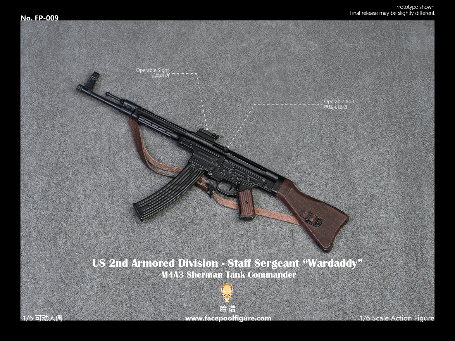 FP009 US 2nd Armored Division – Staff Sergeant Sherman Tank Commander ...