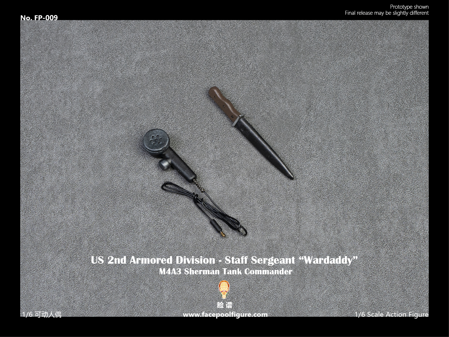 FP009 US 2nd Armored Division – Staff Sergeant Sherman Tank Commander ...